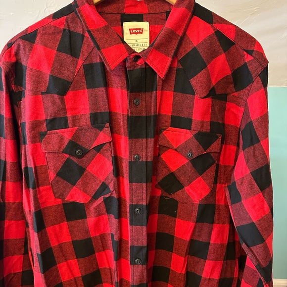 Levi's | Shirts | Levis Xl Mens Cowboy Cut Western Shirt New Never Worn ...